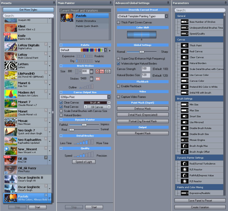 PHOTOS TO ART: New Dynamic Auto-Painter PRO 8 is out! – Plugs 'N Pixels